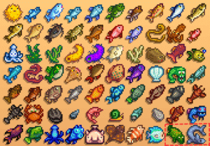 【スタバレ】SVEで追加された魚をすべて釣る方法【簡易版】 | スターデューバレーの攻略